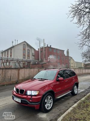 Red BMW X5 2002 in Siauliai, with an engine capacity of 4.60 L and mileage of 230 thousand km for 5500 €, photo 3 on AUTOMOTO.COM.LV