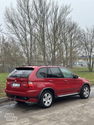 Red BMW X5 2002 in Siauliai, with an engine capacity of 4.60 L and mileage of 230 thousand km for 5500 €, photo 4 on AUTOMOTO.COM.LV