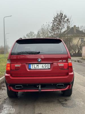 Red BMW X5 2002 in Siauliai, with an engine capacity of 4.60 L and mileage of 230 thousand km for 5500 €, photo 5 on AUTOMOTO.COM.LV