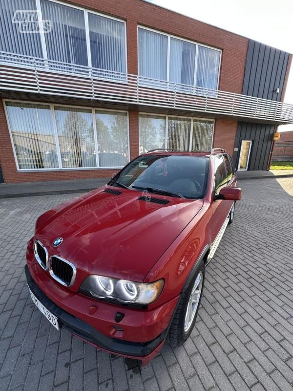 Sarkans BMW X5 2002 Šauļi, ar dzinēja tilpumu 4.60 L un nobraukumu 231 tūkst. km par 5500 €, foto 8 vietnē AUTOMOTO.COM.LV