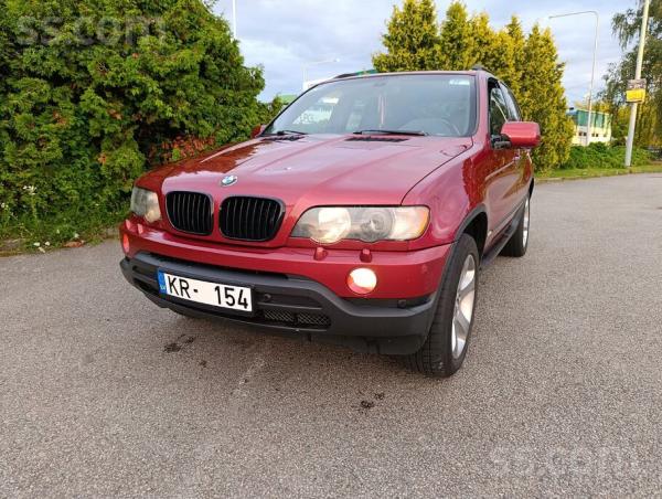 Sarkans BMW X5 2002 Rīga, ar dzinēja tilpumu 3.00 L un nobraukumu 400 tūkst. km par 3300 €, foto 8 vietnē AUTOMOTO.COM.LV
