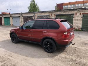 Sarkans BMW X5 2003 Cēsis, ar dzinēja tilpumu 3.00 L un nobraukumu 364 tūkst. km par 3400 €, foto 3 vietnē AUTOMOTO.COM.LV