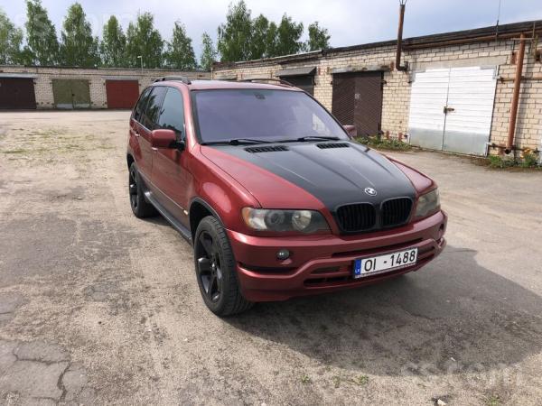 Sarkans BMW X5 2003 Cēsis, ar dzinēja tilpumu 3.00 L un nobraukumu 364 tūkst. km par 3400 €, foto 3 vietnē AUTOMOTO.COM.LV
