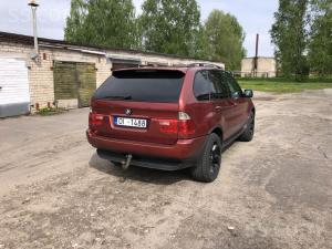 Sarkans BMW X5 2003 Cēsis, ar dzinēja tilpumu 3.00 L un nobraukumu 364 tūkst. km par 3400 €, foto 5 vietnē AUTOMOTO.COM.LV