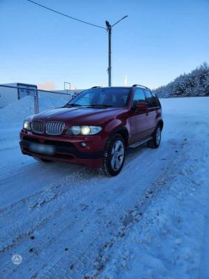 Sarkans BMW X5 2005 Viļņa, ar dzinēja tilpumu 2.99 L un nobraukumu 217 tūkst. km par 8499 €, foto  vietnē AUTOMOTO.COM.LV