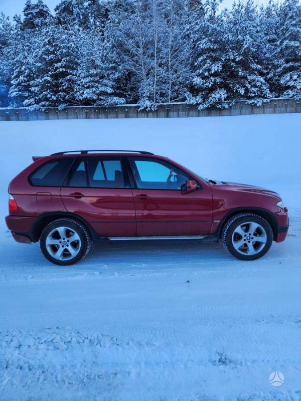 Sarkans BMW X5 2005 Viļņa, ar dzinēja tilpumu 2.99 L un nobraukumu 217 tūkst. km par 8499 €, foto 2 vietnē AUTOMOTO.COM.LV