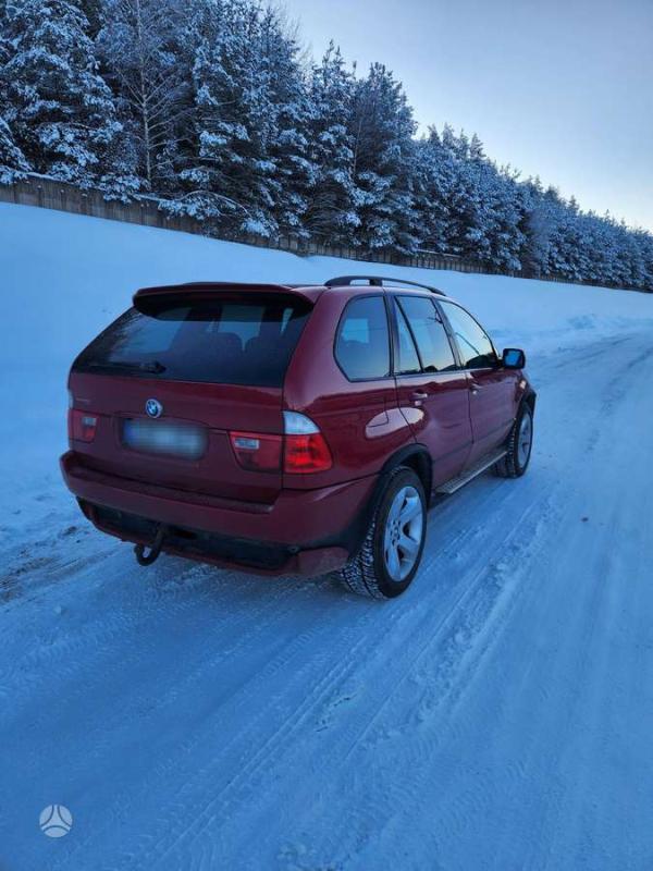 Sarkans BMW X5 2005 Viļņa, ar dzinēja tilpumu 2.99 L un nobraukumu 217 tūkst. km par 8499 €, foto 3 vietnē AUTOMOTO.COM.LV