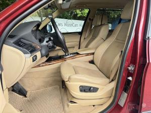Red BMW X5 2009 in Vilnius, with an engine capacity of 2.99 L and mileage of 337 thousand km for 7500 €, photo 24 on AUTOMOTO.COM.LV
