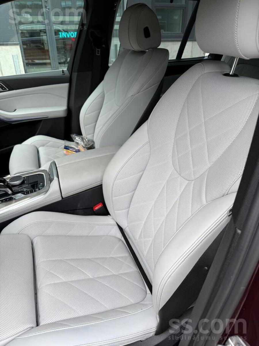 Sarkans BMW X5 2023 Rīga, ar dzinēja tilpumu 3.00 L un nobraukumu 46 tūkst. km par 53000 €, foto 10 vietnē AUTOMOTO.COM.LV
