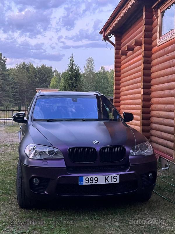 Violet BMW X5 2011 in Johvi, with an engine capacity of 3.00 L and mileage of 286 thousand km for 15500 €, photo 8 on AUTOMOTO.COM.LV