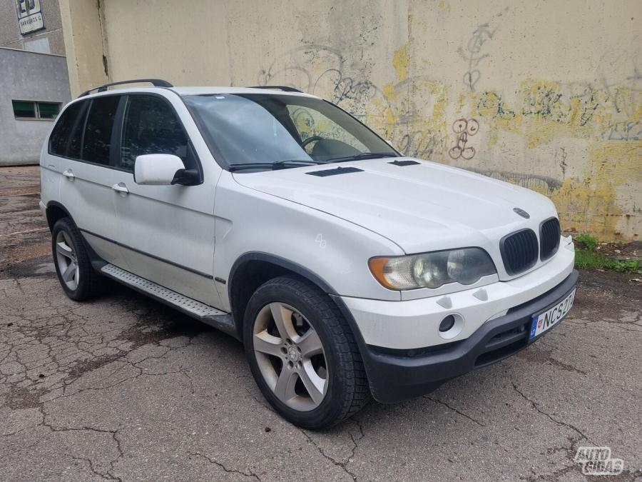 White BMW X5 2002 in Kaunas, with an engine capacity of 2.90 L and mileage of 380 thousand km for 2450 €, photo 3 on AUTOMOTO.COM.LV