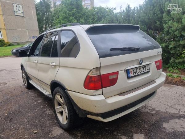 White BMW X5 2002 in Kaunas, with an engine capacity of 2.90 L and mileage of 380 thousand km for 2450 €, photo 4 on AUTOMOTO.COM.LV