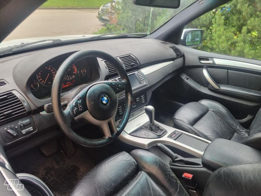 White BMW X5 2002 in Kaunas, with an engine capacity of 2.90 L and mileage of 380 thousand km for 2450 €, photo 6 on AUTOMOTO.COM.LV