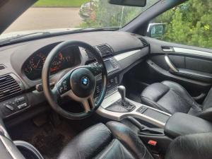 White BMW X5 2002 in Kaunas, with an engine capacity of 2.93 L and mileage of 380 thousand km for 2450 €, photo 6 on AUTOMOTO.COM.LV