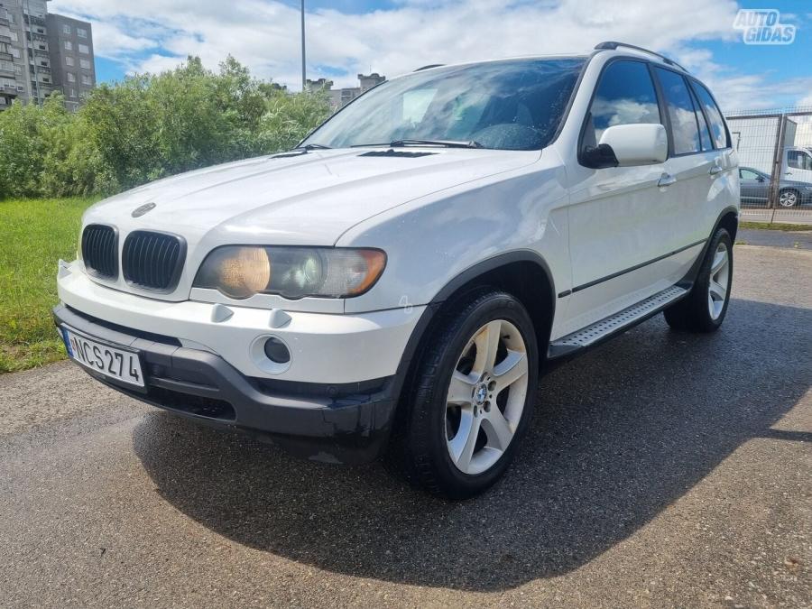 Balts BMW X5 2002 Kauņa, ar dzinēja tilpumu 2.90 L un nobraukumu 380 tūkst. km par 2450 €, foto 3 vietnē AUTOMOTO.COM.LV