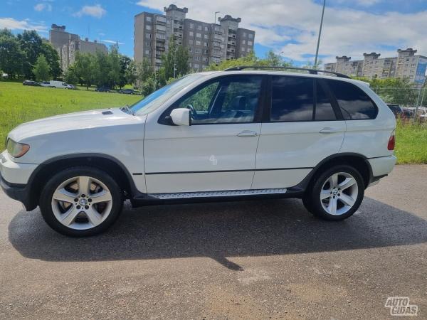 White BMW X5 2002 in Kaunas, with an engine capacity of 2.90 L and mileage of 380 thousand km for 2450 €, photo 3 on AUTOMOTO.COM.LV