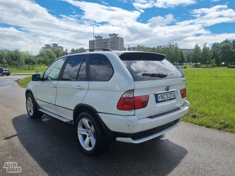 Balts BMW X5 2002 Kauņa, ar dzinēja tilpumu 2.90 L un nobraukumu 380 tūkst. km par 2450 €, foto 5 vietnē AUTOMOTO.COM.LV