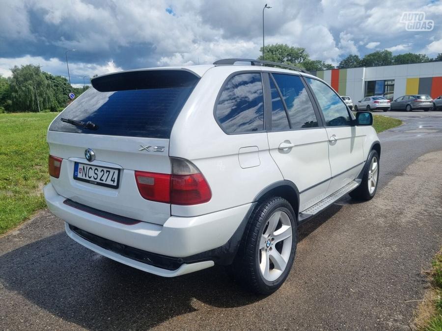 Balts BMW X5 2002 Kauņa, ar dzinēja tilpumu 2.90 L un nobraukumu 380 tūkst. km par 2450 €, foto 6 vietnē AUTOMOTO.COM.LV
