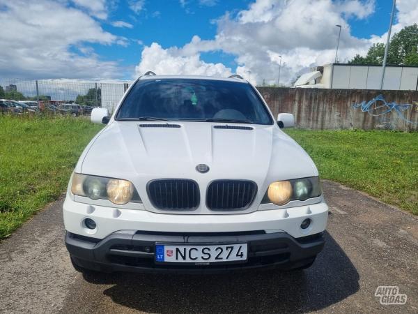 White BMW X5 2002 in Kaunas, with an engine capacity of 2.90 L and mileage of 380 thousand km for 2450 €, photo 8 on AUTOMOTO.COM.LV