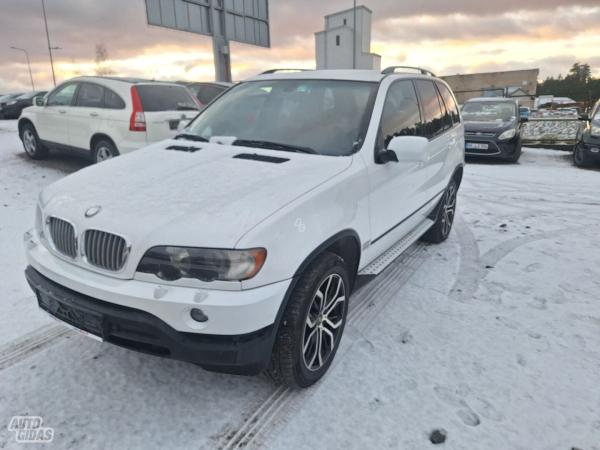 Balts BMW X5 2003 Utena, ar dzinēja tilpumu 3.00 L un nobraukumu 388 tūkst. km par 3750 €, foto 1 vietnē AUTOMOTO.COM.LV