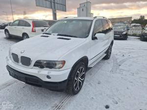 White BMW X5 2003 in Utena, with an engine capacity of 3.00 L and mileage of 388 thousand km for 3750 €, photo  on AUTOMOTO.COM.LV