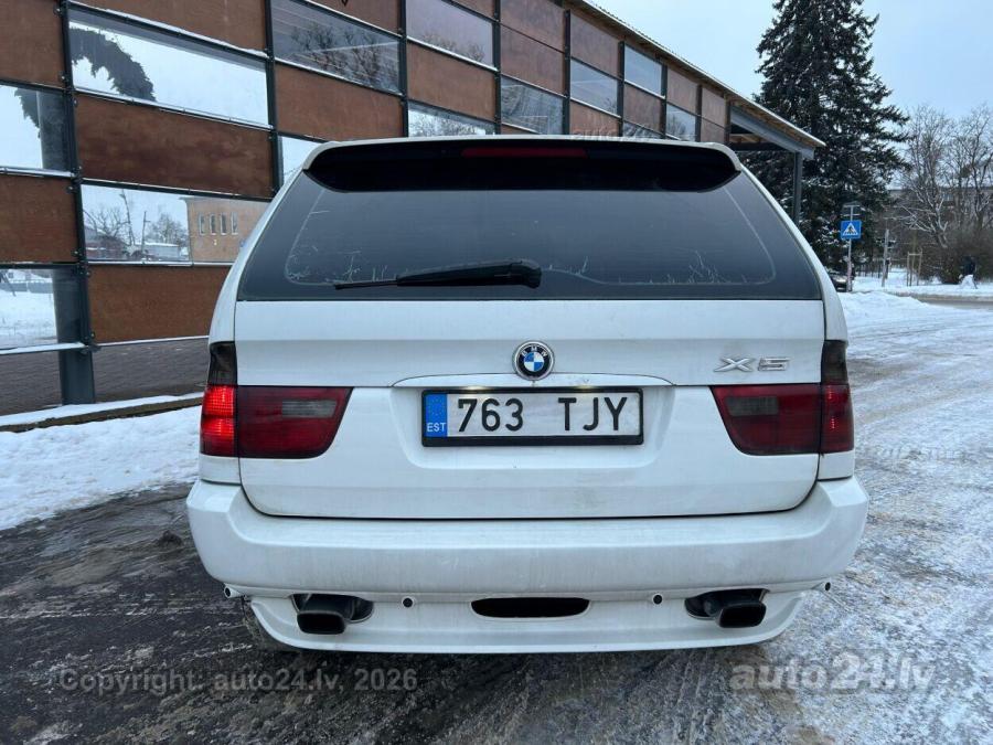 White BMW X5 2004 in Valga, with an engine capacity of 3.00 L and mileage of 319 thousand km for 3490 €, photo 7 on AUTOMOTO.COM.LV