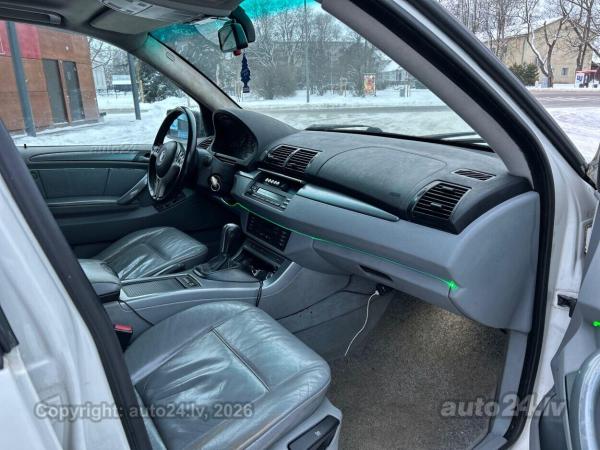 White BMW X5 2004 in Valga, with an engine capacity of 3.00 L and mileage of 319 thousand km for 3490 €, photo 11 on AUTOMOTO.COM.LV