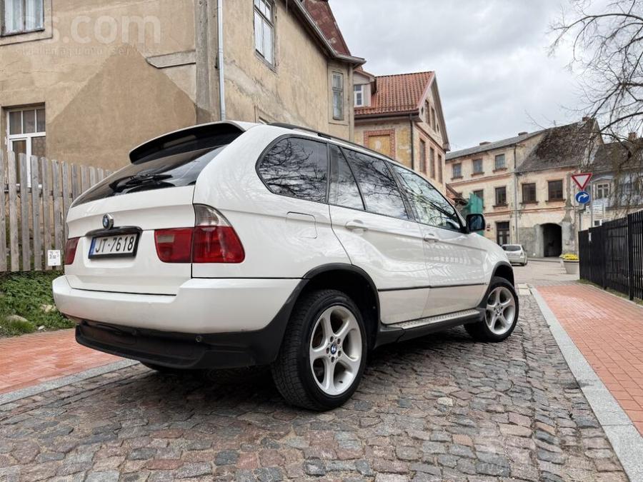 Balts BMW X5 2004 Cēsis, ar dzinēja tilpumu 3.00 L un nobraukumu 447 tūkst. km par 3190 €, foto 9 vietnē AUTOMOTO.COM.LV