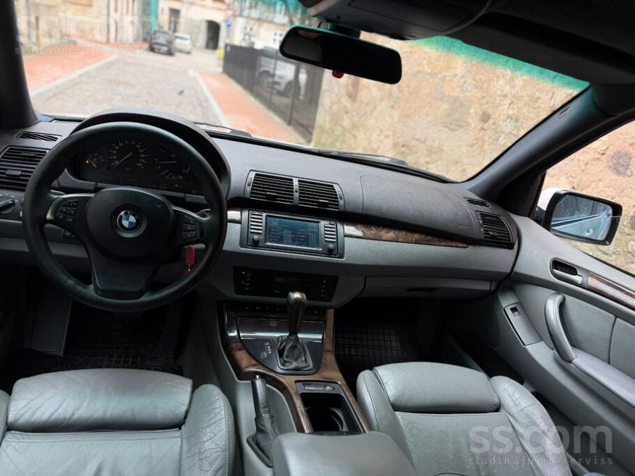 Balts BMW X5 2004 Cēsis, ar dzinēja tilpumu 3.00 L un nobraukumu 447 tūkst. km par 3190 €, foto 18 vietnē AUTOMOTO.COM.LV