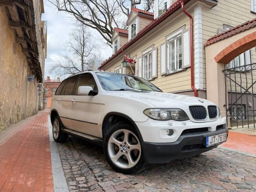 Balts BMW X5 2004 Cēsis, ar dzinēja tilpumu 3.00 L un nobraukumu 447 tūkst. km par 3990 €, foto 5 vietnē AUTOMOTO.COM.LV