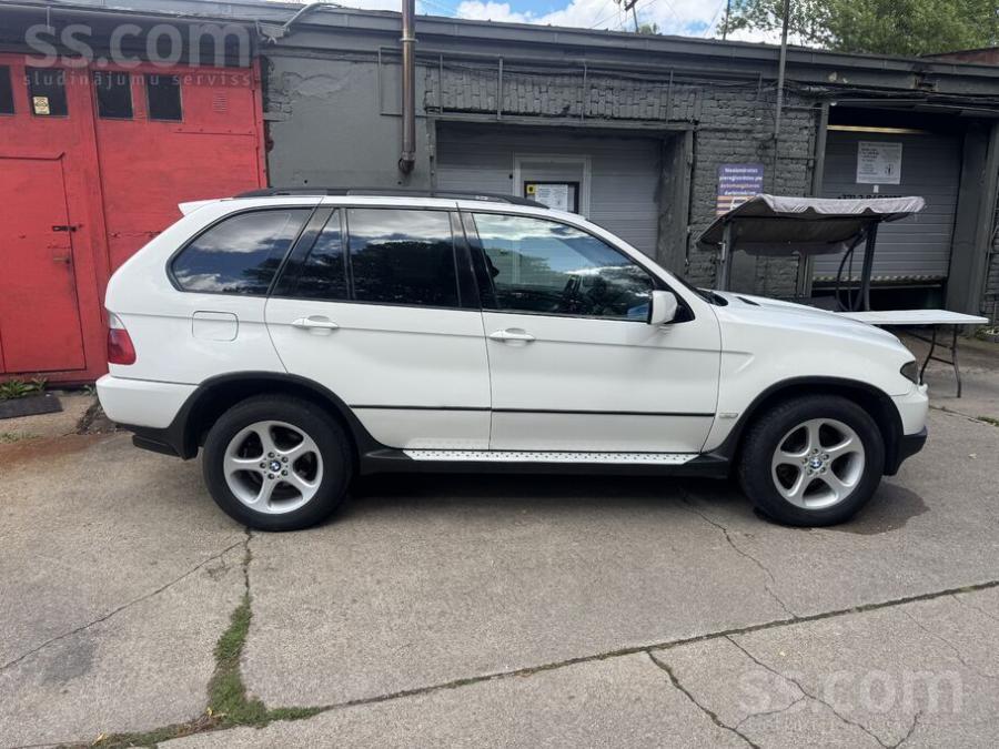 Balts BMW X5 2004 Rīga, ar dzinēja tilpumu 3.00 L un nobraukumu 450 tūkst. km par 3995 €, foto 6 vietnē AUTOMOTO.COM.LV