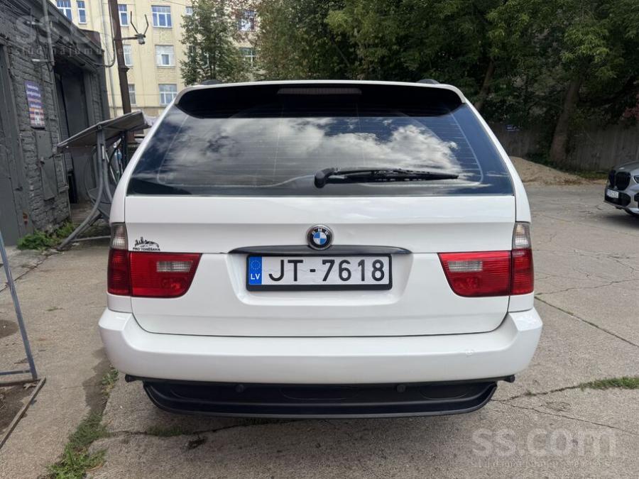 Balts BMW X5 2004 Rīga, ar dzinēja tilpumu 3.00 L un nobraukumu 450 tūkst. km par 3995 €, foto 21 vietnē AUTOMOTO.COM.LV