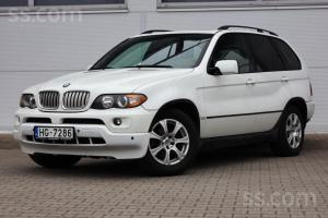 Balts BMW X5 2006 Rīga, ar dzinēja tilpumu 4.40 L un nobraukumu 0 tūkst. km par 3495 €, foto  vietnē AUTOMOTO.COM.LV