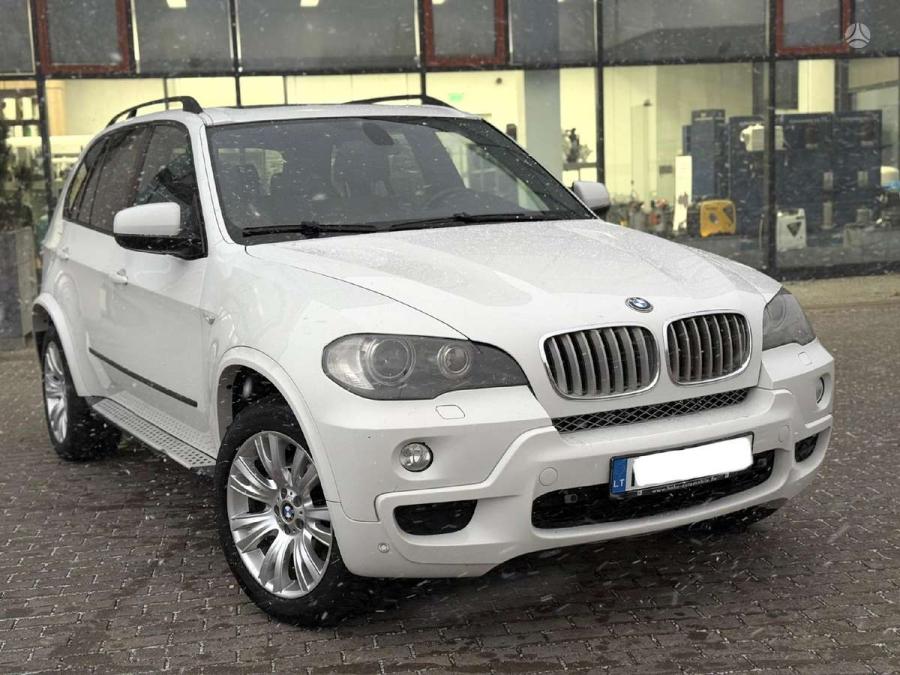 Balts BMW X5 2007 Klaipėda, ar dzinēja tilpumu 2.99 L un nobraukumu 320 tūkst. km par 9800 €, foto 7 vietnē AUTOMOTO.COM.LV
