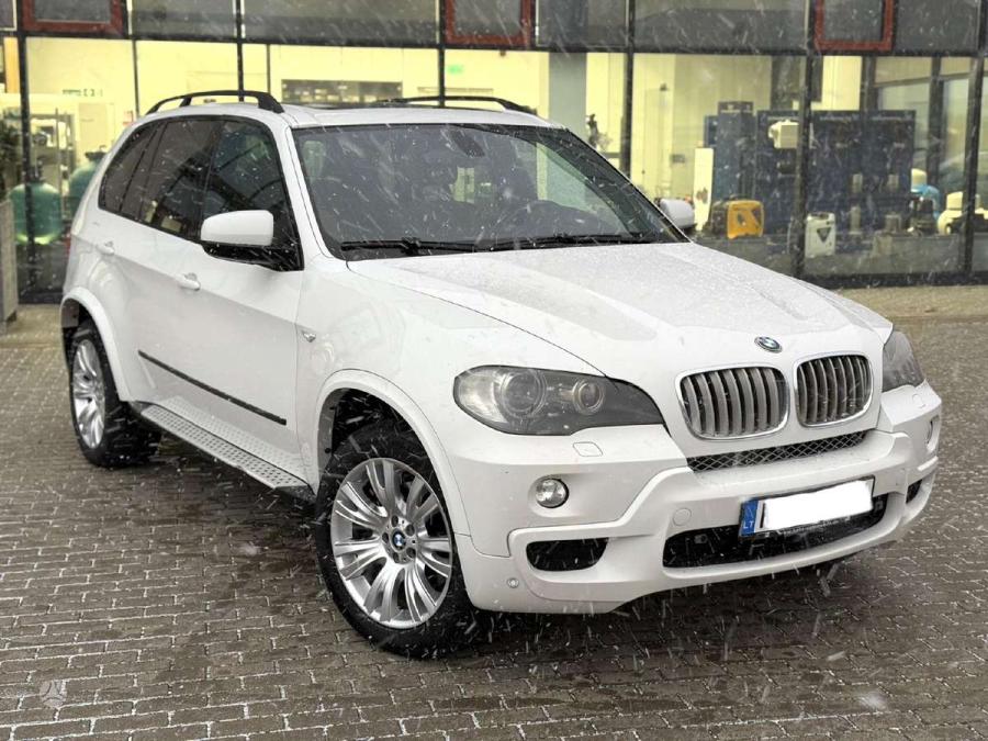 Balts BMW X5 2007 Klaipėda, ar dzinēja tilpumu 2.99 L un nobraukumu 320 tūkst. km par 9800 €, foto 9 vietnē AUTOMOTO.COM.LV