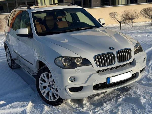 White BMW X5 2007 in Klaipeda, with an engine capacity of 2.99 L and mileage of 320 thousand km for 9700 €, photo 6 on AUTOMOTO.COM.LV