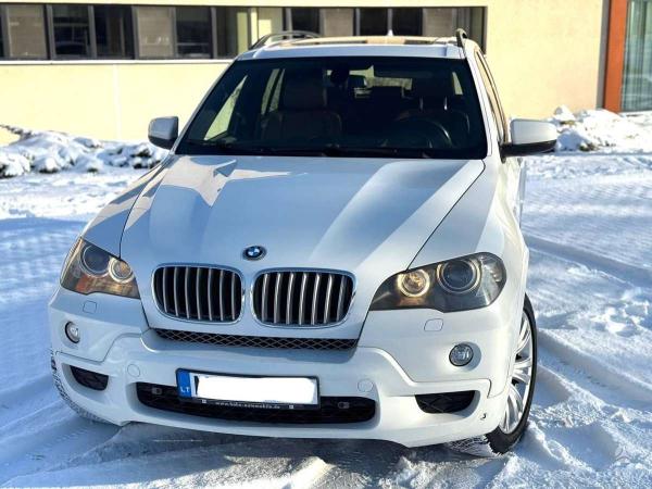 Balts BMW X5 2007 Klaipėda, ar dzinēja tilpumu 2.99 L un nobraukumu 320 tūkst. km par 9700 €, foto 7 vietnē AUTOMOTO.COM.LV