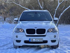 Balts BMW X5 2008 Šauļi, ar dzinēja tilpumu 2.99 L un nobraukumu 283 tūkst. km par 8600 €, foto  vietnē AUTOMOTO.COM.LV