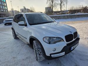 White BMW X5 2008 in Vilnius, with an engine capacity of 3.00 L and mileage of 403 thousand km for 7200 €, photo 6 on AUTOMOTO.COM.LV