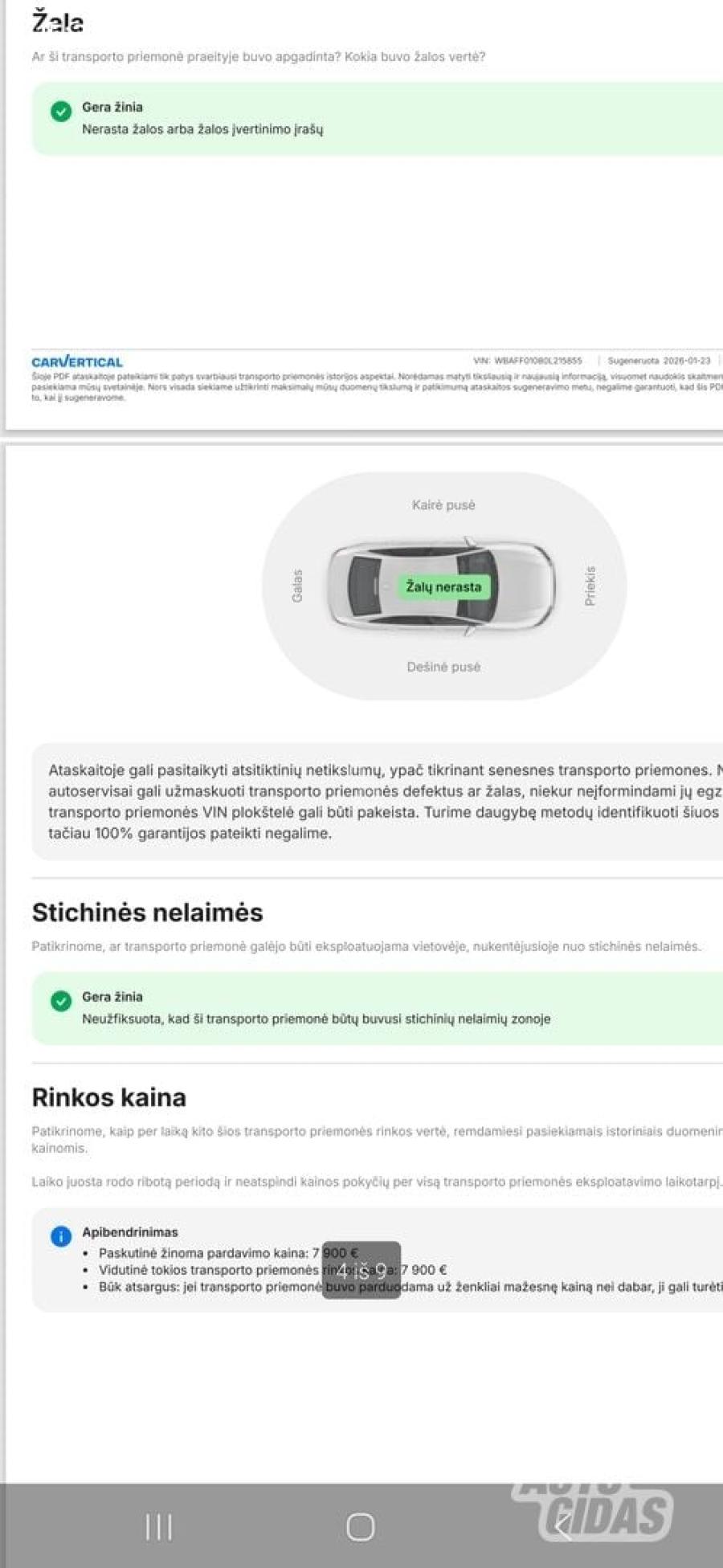 White BMW X5 2008 in Vilnius, with an engine capacity of 3.00 L and mileage of 403 thousand km for 7200 €, photo 18 on AUTOMOTO.COM.LV