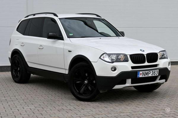 White BMW X5 2008 in Kretinga, with an engine capacity of 2.00 L and mileage of 201 thousand km for 4999 €, photo 1 on AUTOMOTO.COM.LV