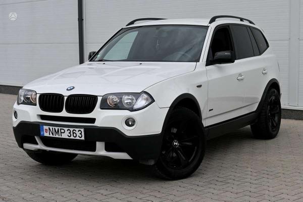 White BMW X5 2008 in Kretinga, with an engine capacity of 2.00 L and mileage of 201 thousand km for 4999 €, photo 3 on AUTOMOTO.COM.LV