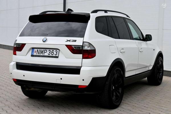 White BMW X5 2008 in Kretinga, with an engine capacity of 2.00 L and mileage of 201 thousand km for 4999 €, photo 7 on AUTOMOTO.COM.LV