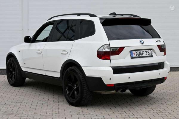 White BMW X5 2008 in Kretinga, with an engine capacity of 2.00 L and mileage of 201 thousand km for 4999 €, photo 9 on AUTOMOTO.COM.LV