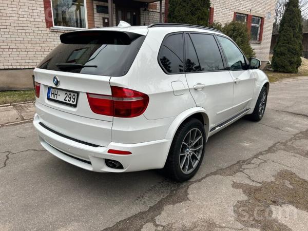 Balts BMW X5 2008 Ogre, ar dzinēja tilpumu 3.00 L un nobraukumu 416 tūkst. km par 8550 €, foto 5 vietnē AUTOMOTO.COM.LV