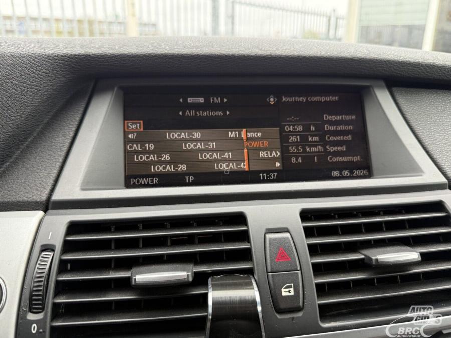 Белый БМВ Х5 2008 в Авиженяй, объемом двигателя 3.00 л и пробегом 371 тыс. км за 7500 €, фото 28 на AUTOMOTO.COM.LV