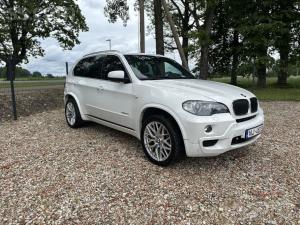 White BMW X5 2008 in Cesis, with an engine capacity of 3.00 L and mileage of 0 thousand km for 9900 €, photo  on AUTOMOTO.COM.LV