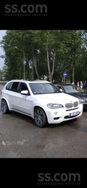 Белый БМВ Х5 2008 в Екабпилс, объемом двигателя 4.80 л и пробегом 182 тыс. км за 10000 €, фото 3 на AUTOMOTO.COM.LV