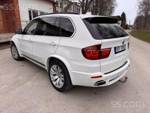 Белый БМВ Х5 2008 в Талси, объемом двигателя 3.00 л и пробегом 0 тыс. км за 9900 €, фото 4 на AUTOMOTO.COM.LV