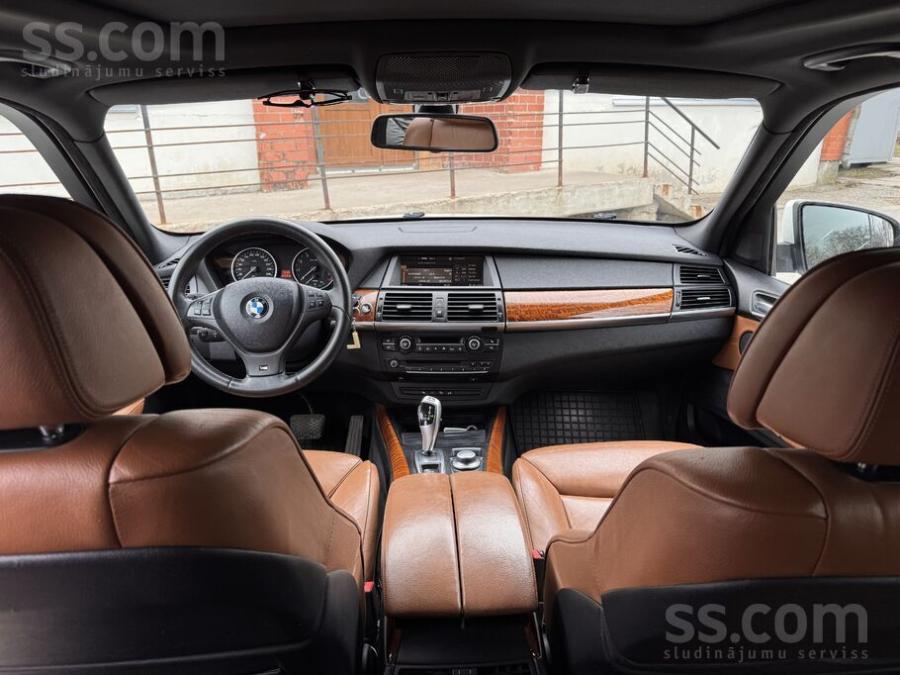 Белый БМВ Х5 2008 в Талси, объемом двигателя 3.00 л и пробегом 0 тыс. км за 9900 €, фото 10 на AUTOMOTO.COM.LV